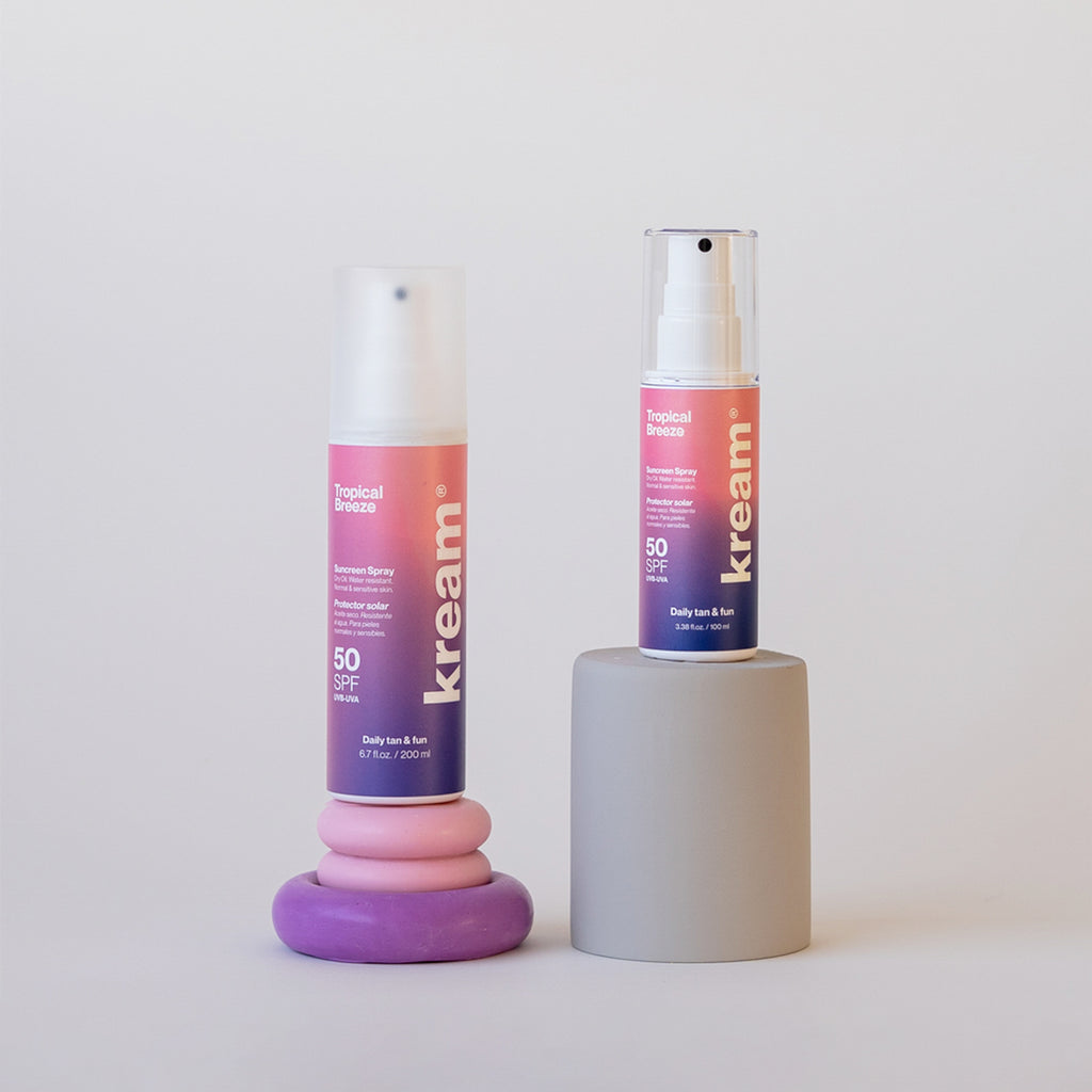 Sunscreen Spray with SPF50 - Tropical Breeze 200 ml – KREAM®